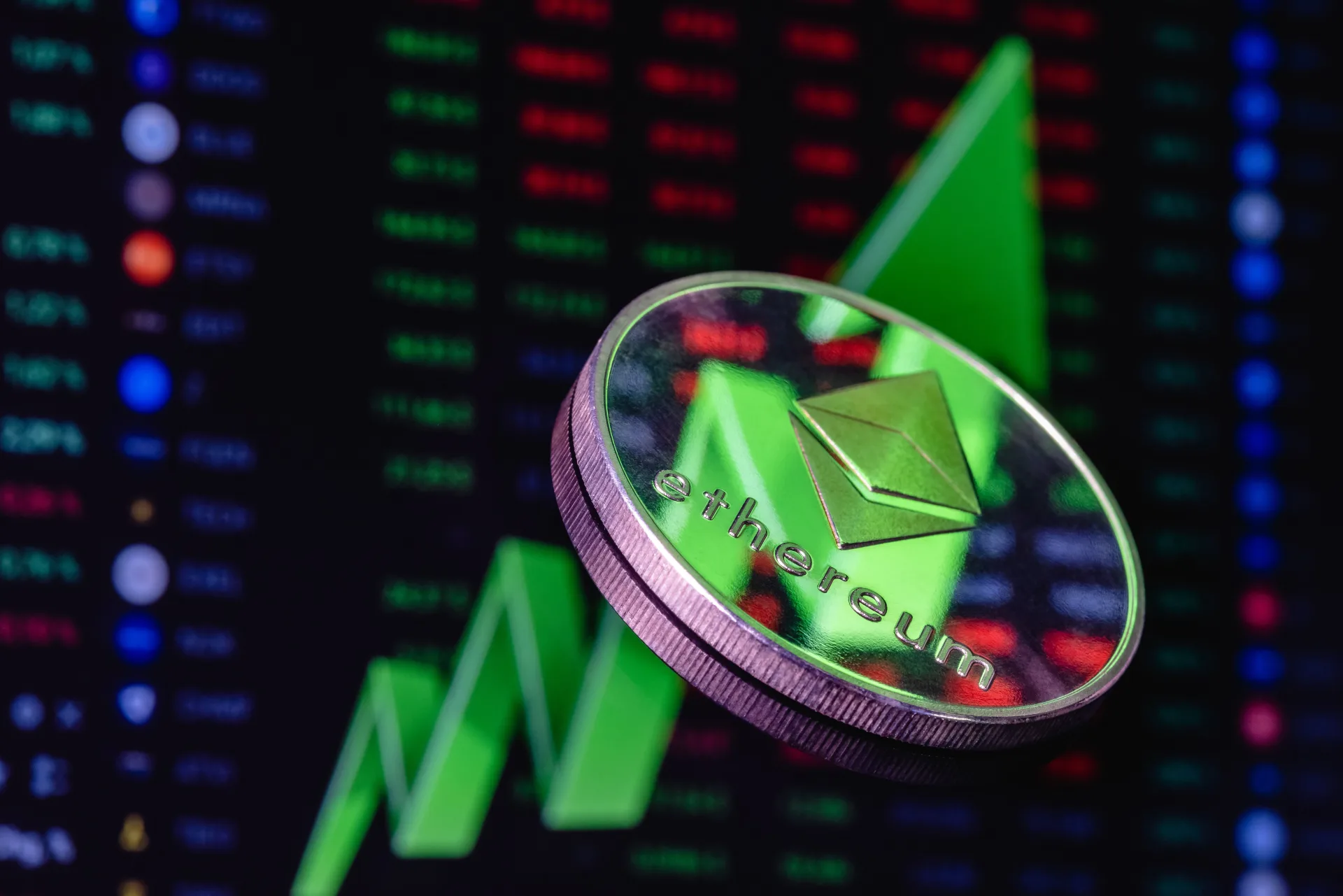 ETH Transaction Volume Climbs to Highest Level Since 2021