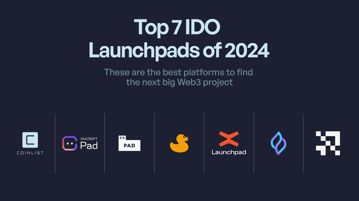 7 IDO Launchpads Bringing Bold Ideas to Crypto in 2024