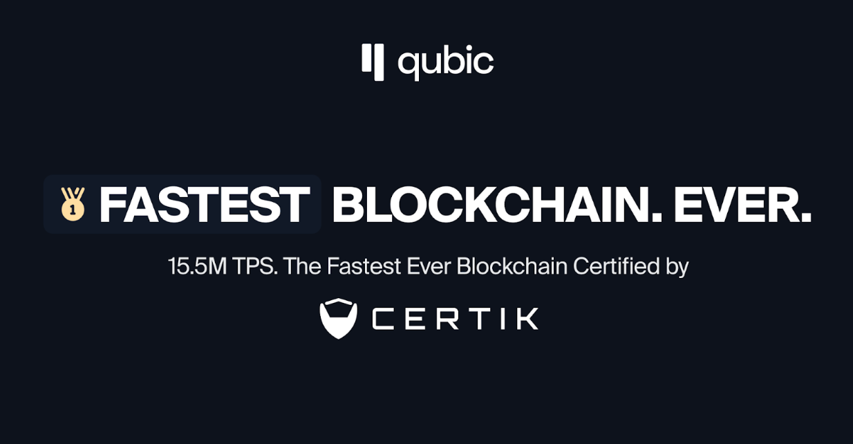 Qubic Becomes the Fastest Blockchain in History — Verified at 15.52M ...