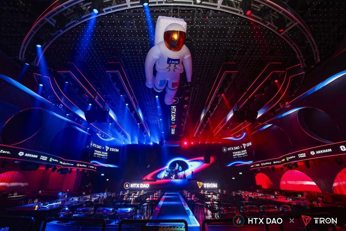 HTX DAO and TRON Ignite TOKEN2049 Afterparty, Ushering Web3 into a "Boundless" New Era