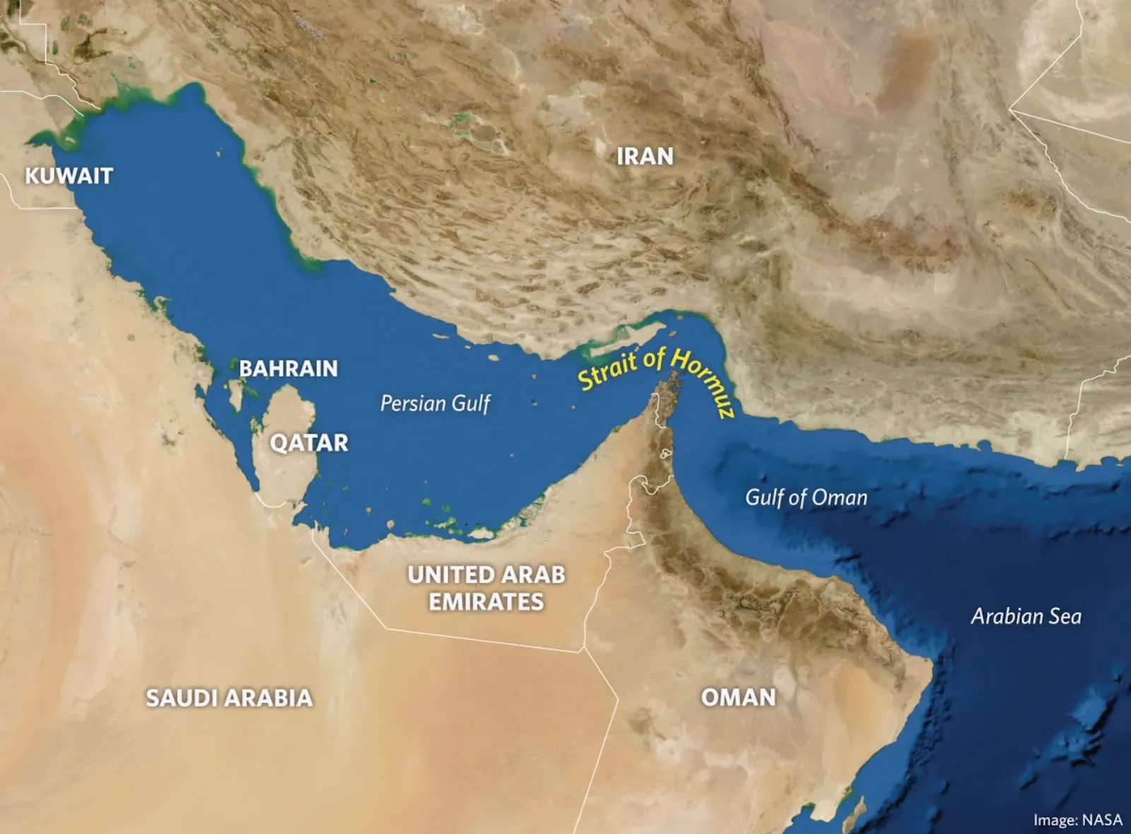 Strait of Hormuz Traffic Slows, No Official Closure