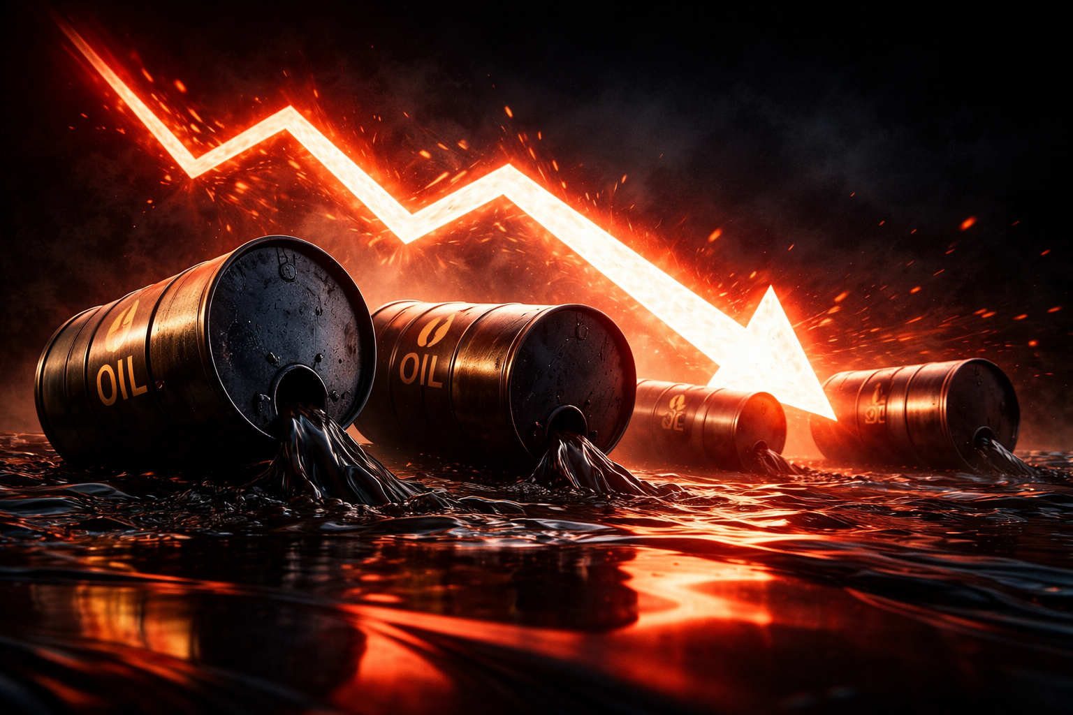 Crude Oil Prices: WTI, Brent Plunge Over 15% on Iran Ceasefire