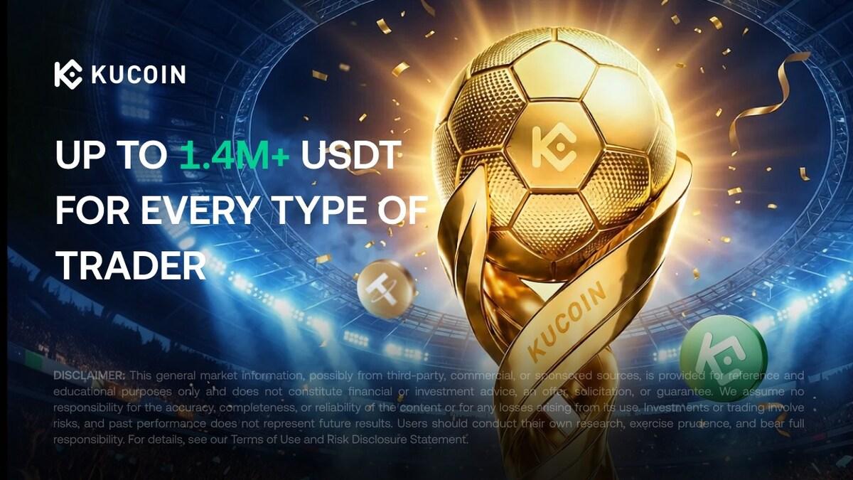KuCoin Launches Crypto Cup With Up to 1,400,000 USDT Reward Pool During ...